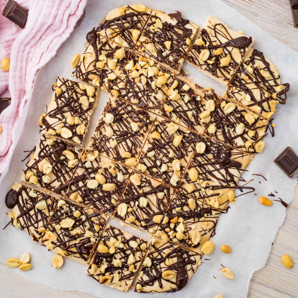 Frozen Cottage Cheese Bark (High Protein, Low Cal)